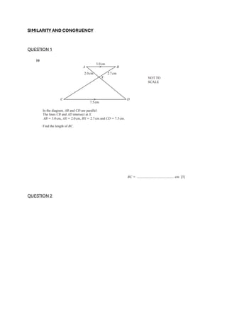 SIMILARITY AND CONGRUENCY (2) IGCSE MATHEMATICS .pdf