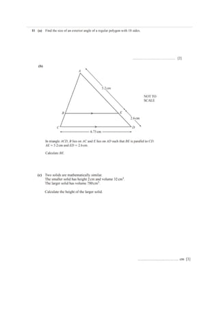 SIMILARITY AND CONGRUENCY (2) IGCSE MATHEMATICS .pdf