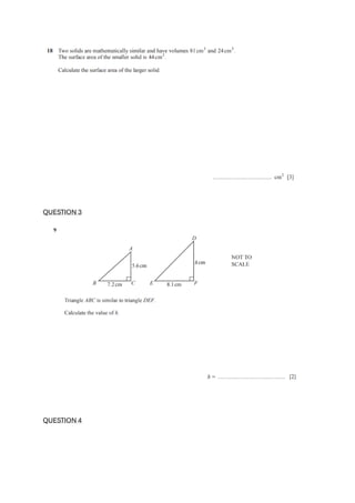 SIMILARITY AND CONGRUENCY (2) IGCSE MATHEMATICS .pdf