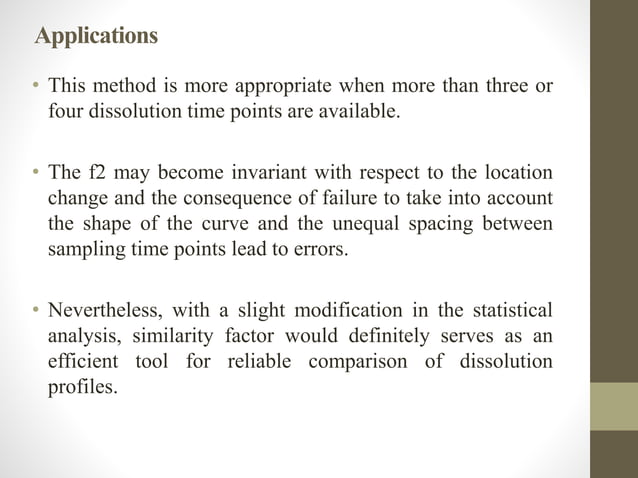 Similarity and difference factors of dissolution | PPTX