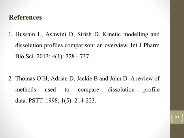 Similarity and difference factors of dissolution | PPTX