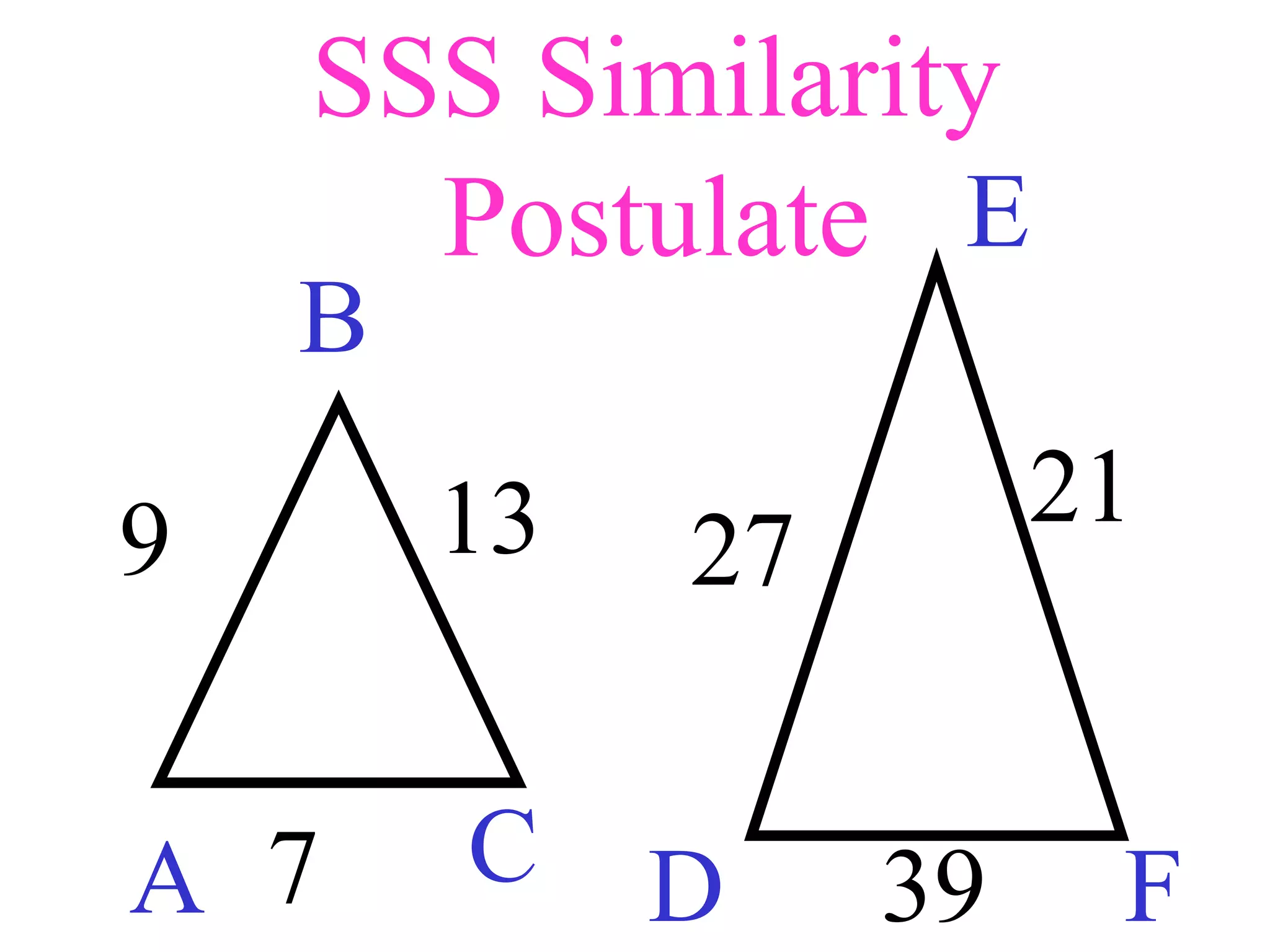 Similarity day 1 sss, sas, aa | PPTX