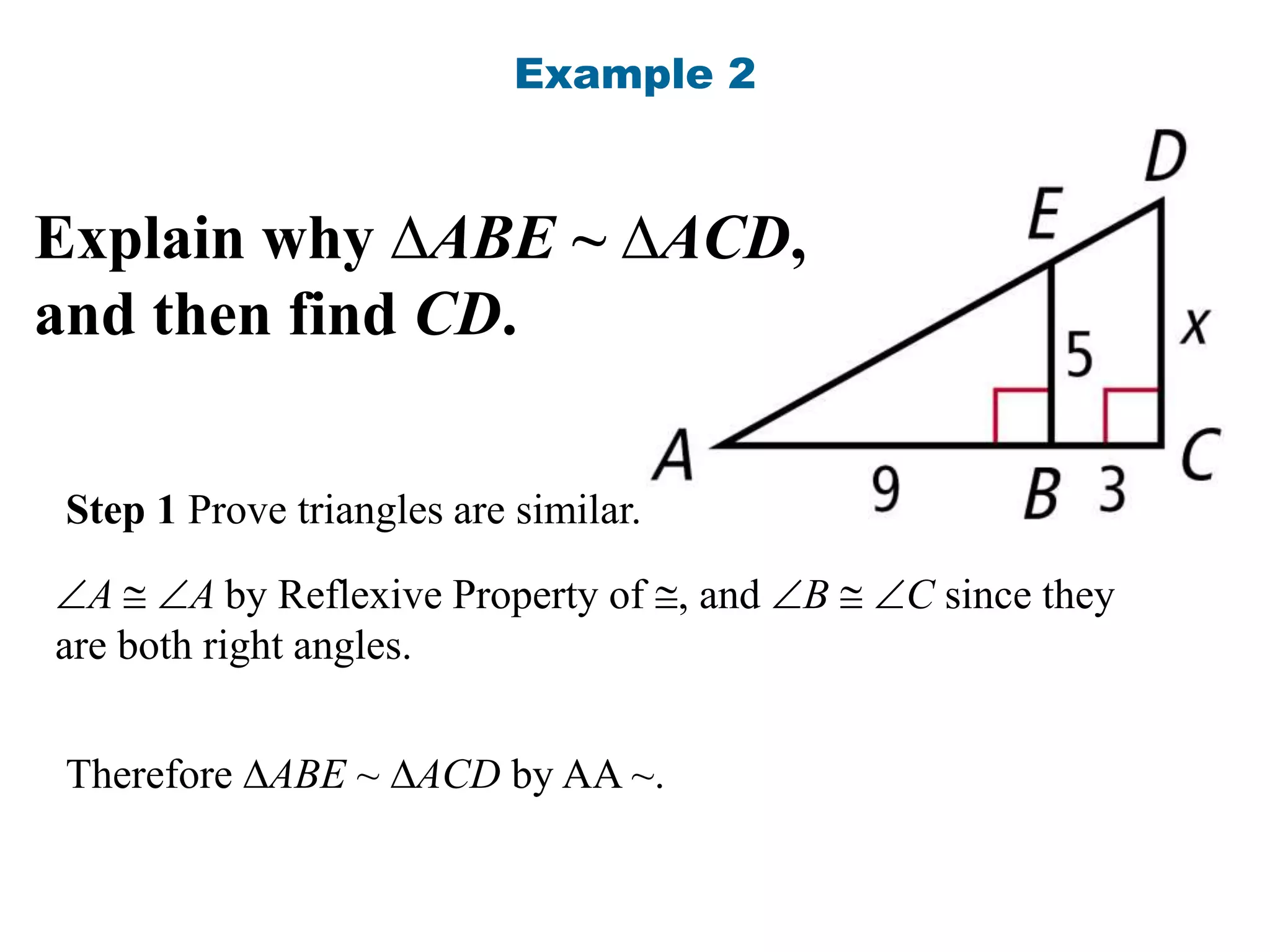 Similarity day 1 sss, sas, aa | PPTX