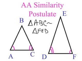 Similarity day 1 sss, sas, aa | PPTX