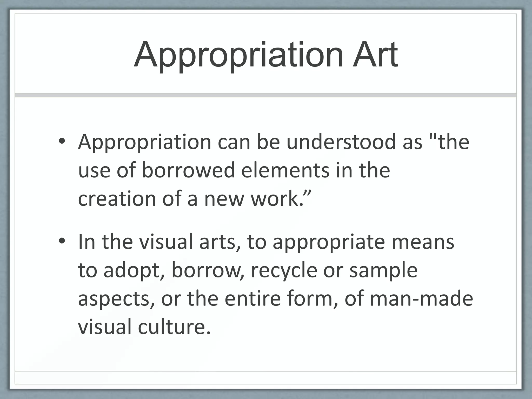 Appropriation Art and Copyright: Do Layperson Judgments of Image ...
