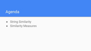 Similarity measures | PPT