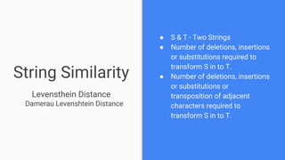Similarity measures | PPT