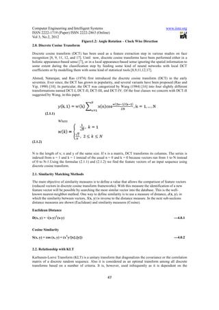 Similarity of inference face matching on angle oriented | PDF