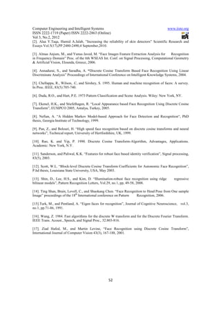 Similarity of inference face matching on angle oriented | PDF
