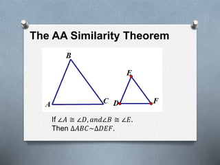 Similar triangles | PPT