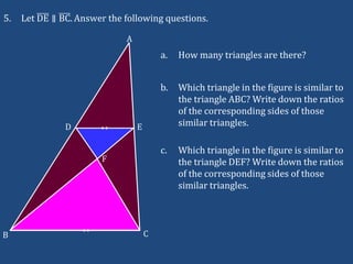 Application of Similar Triangles | PPTX