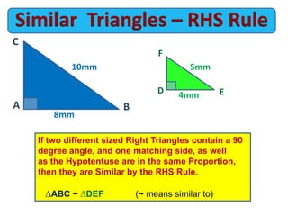 Similar Triangle Rule