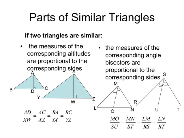 Similar Triangles PPT and examples.ppt | Physics | Science