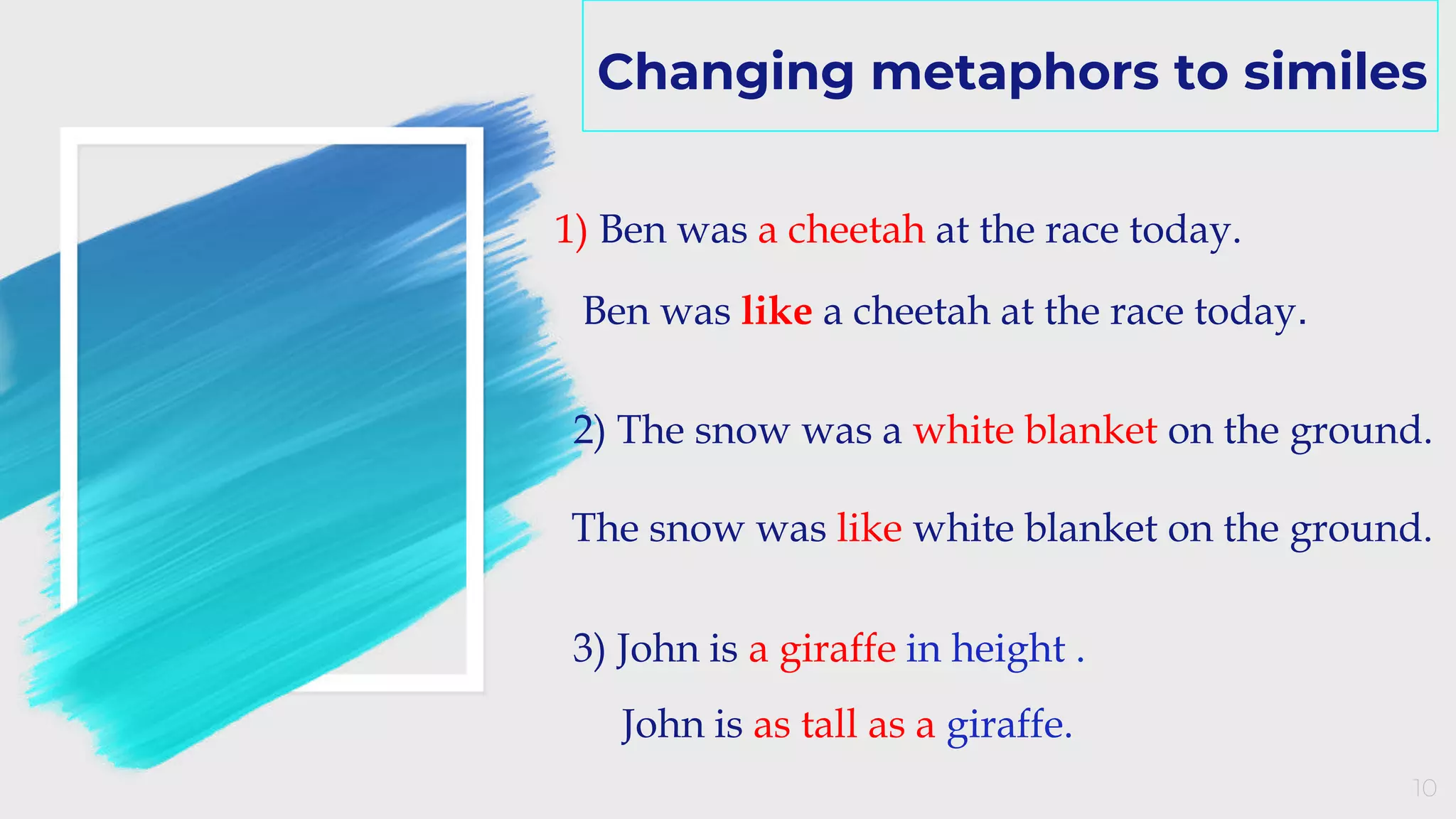 Simile and Metaphor | PPTX