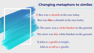 Simile and Metaphor | PPTX