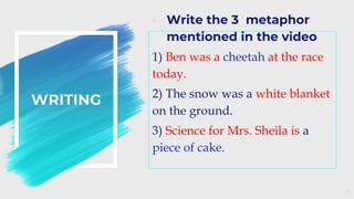 Simile and Metaphor | PPTX