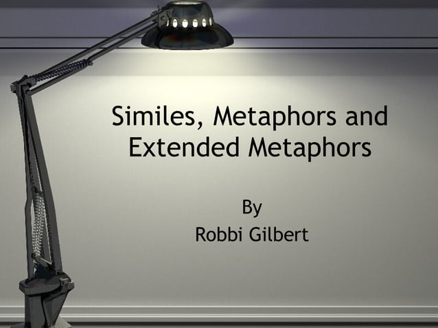 Simile and metaphors | PPT