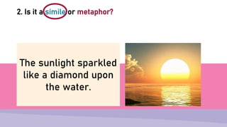 Simile and metaphor lesson | PPTX