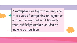 Simile and metaphor lesson | PPTX
