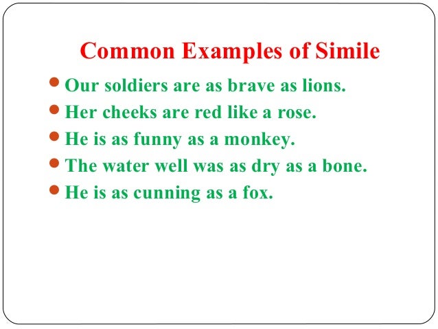 Funny Metaphor Examples