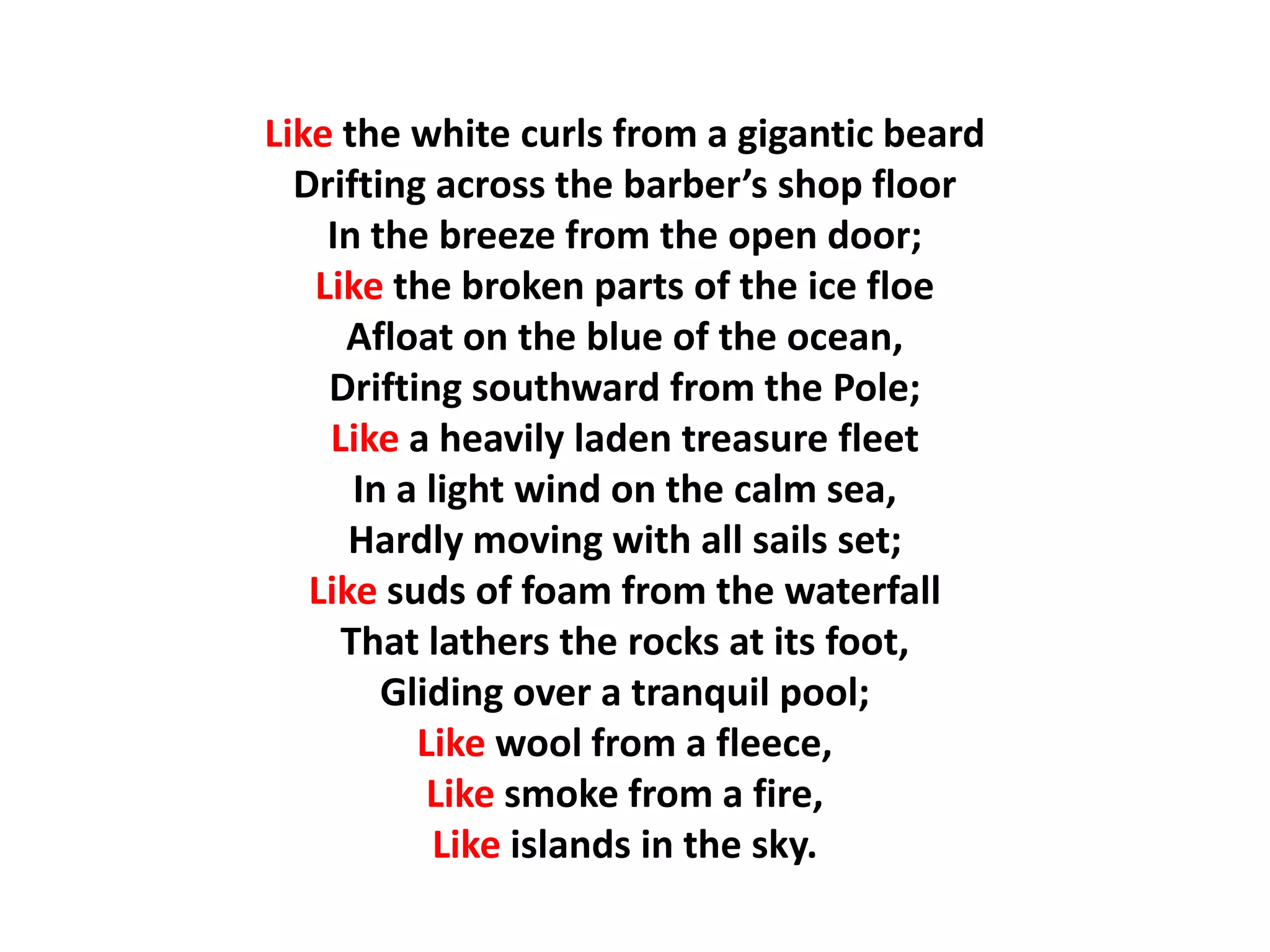 Simile Metaphor Personification | PPTX