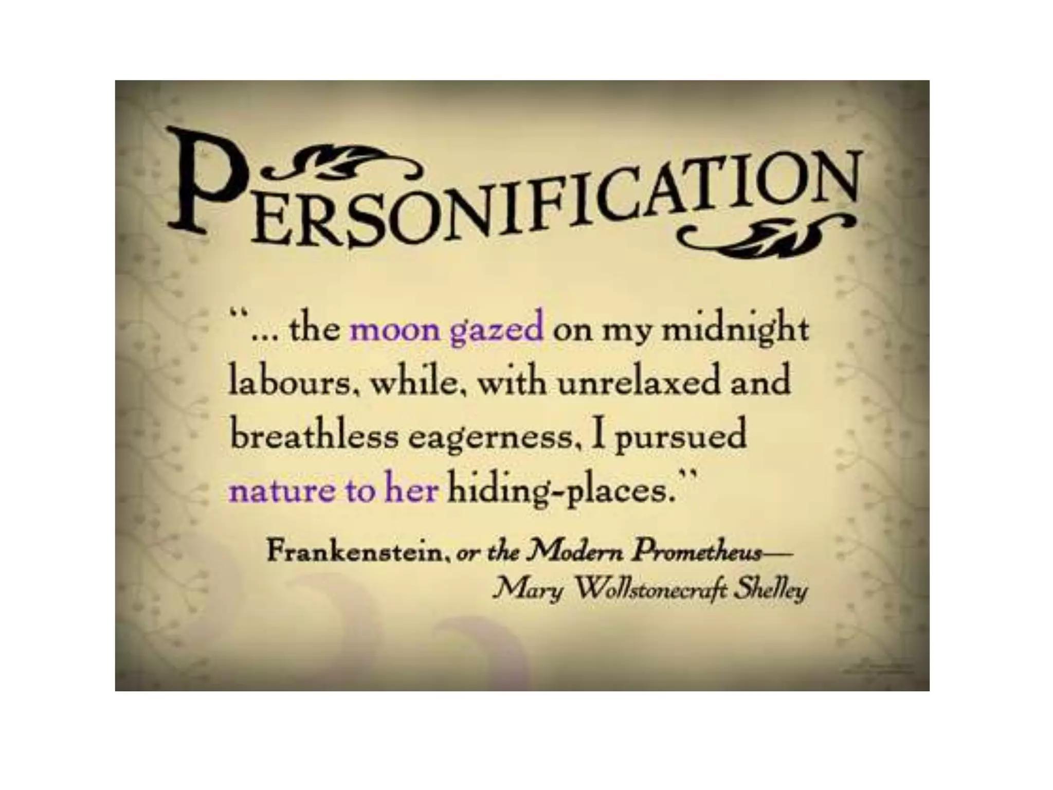 Simile Metaphor Personification | PPTX