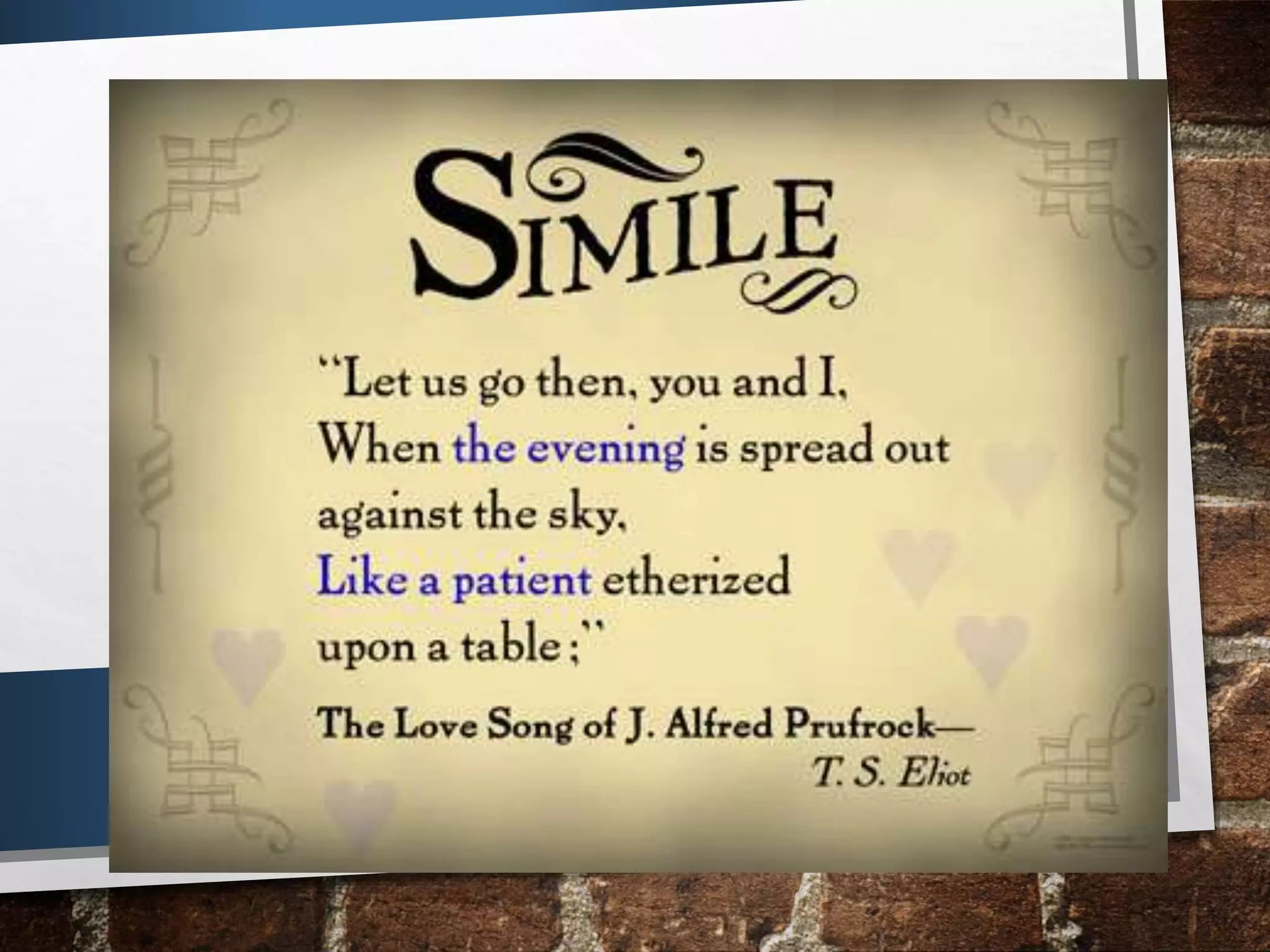 Simile metaphor personification | PPTX