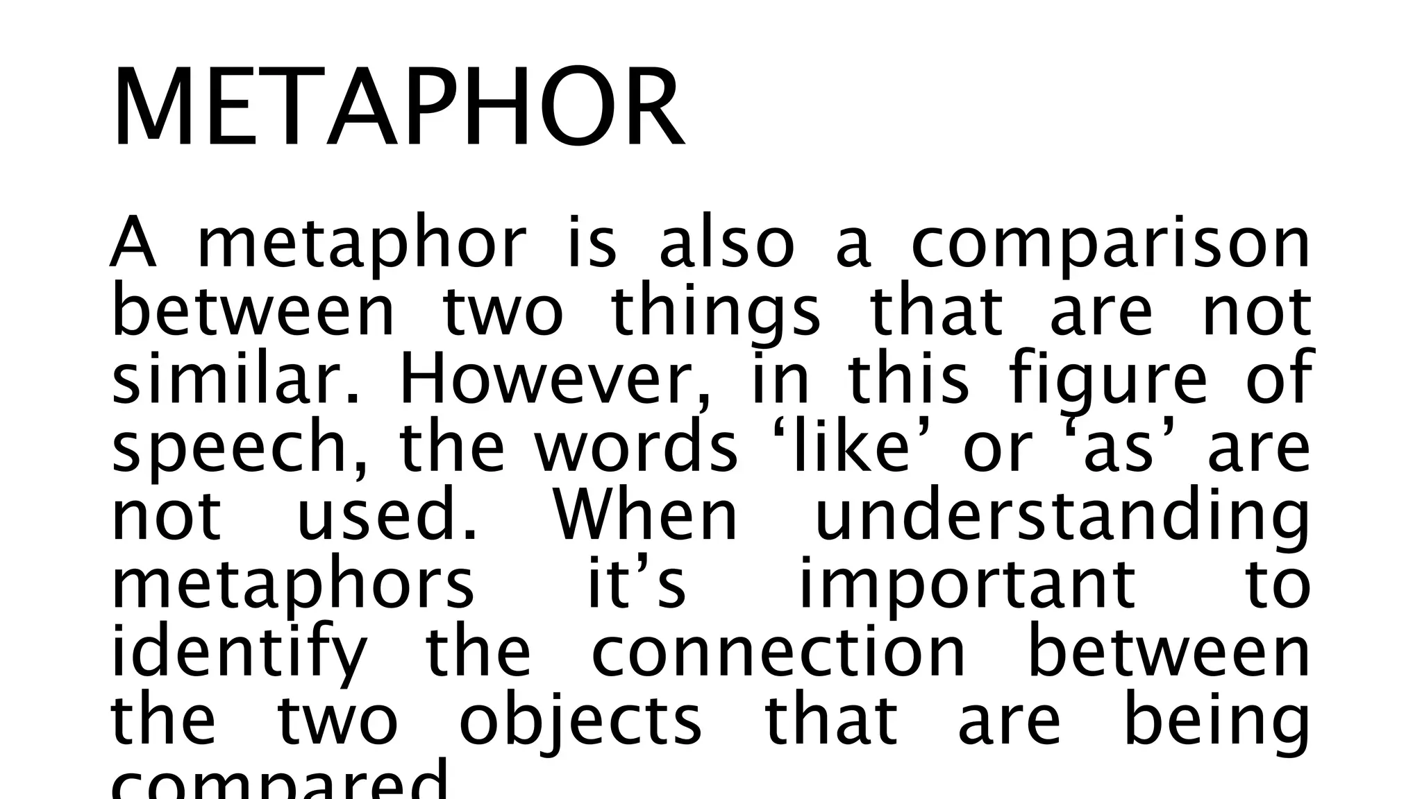 SIMILE, METAPHOR & PERSONIFICATION.pptx