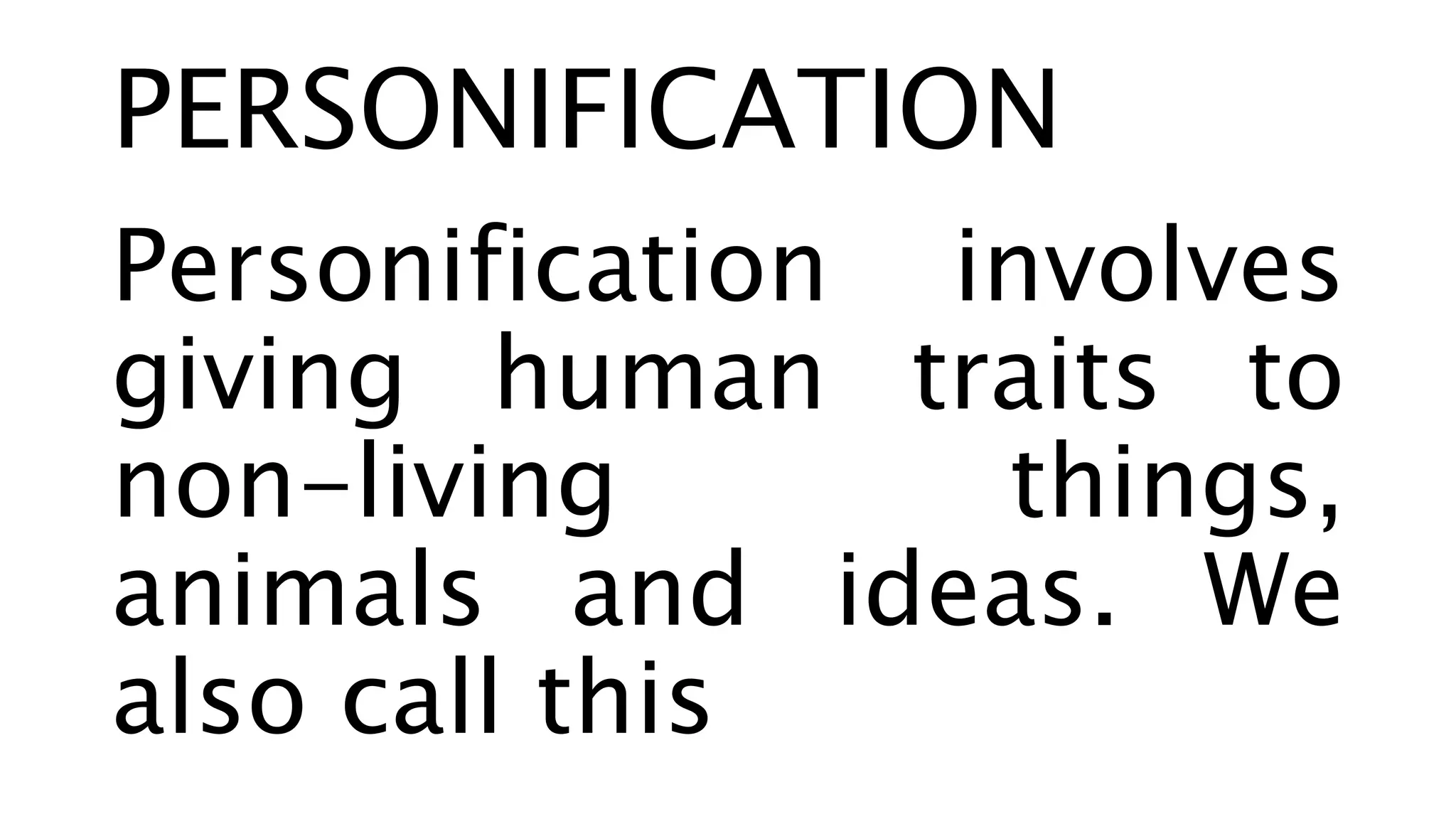 SIMILE, METAPHOR & PERSONIFICATION.pptx