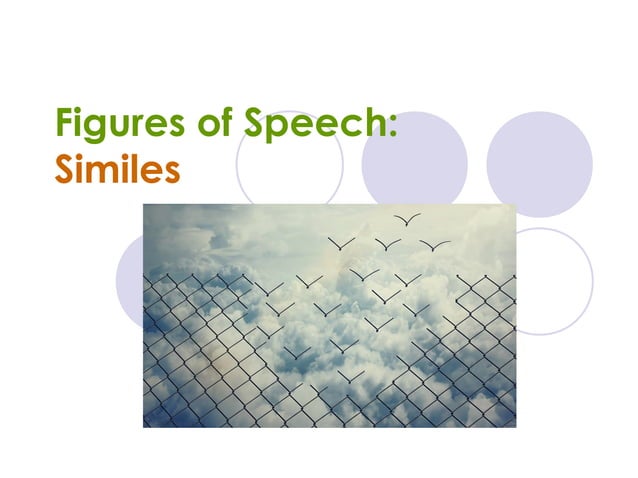 Figures of speech: Similes | PPT