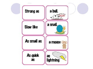 Figures of speech: Similes | PPT