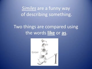 Similes for Second Graders | PPTX