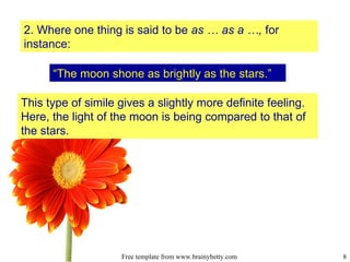 Introduction to Similes And Metaphors | PPT