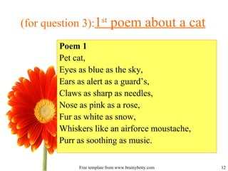 Simile Poems About Music