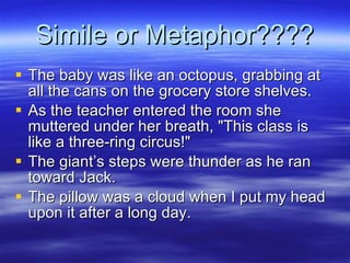 Similes and metaphors | PPT