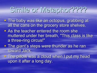 Similes and metaphors | PPT