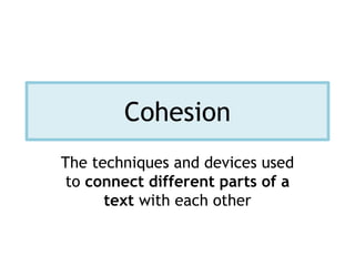 English Language Terminology - Advanced Features | PPTX