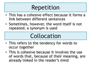 English Language Terminology - Advanced Features | PPTX