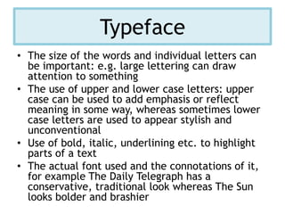 English Language Terminology - Advanced Features | PPTX