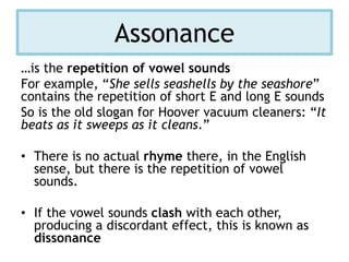 English Language Terminology - Advanced Features | PPTX