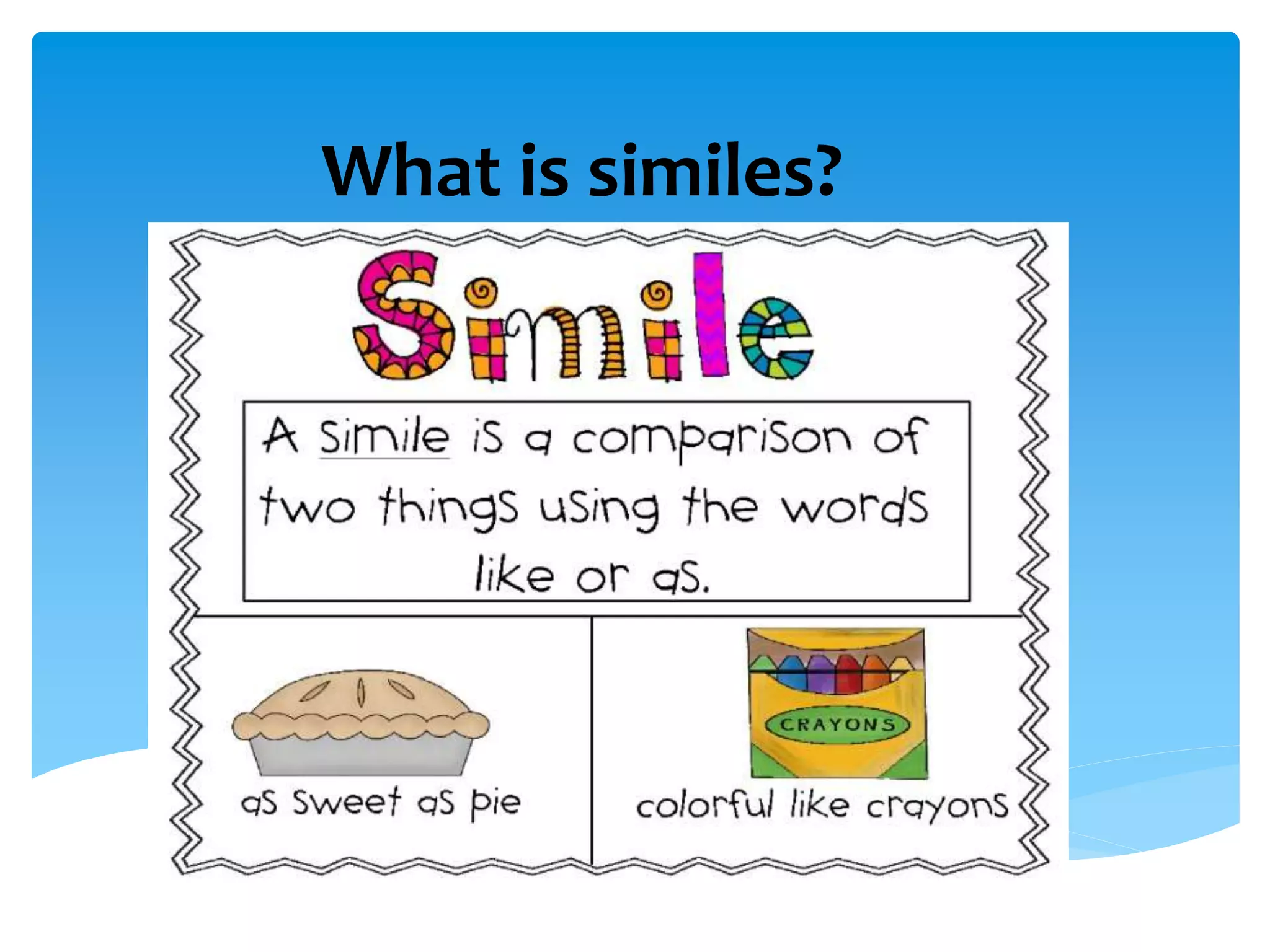 Similes and metaphors | PPT