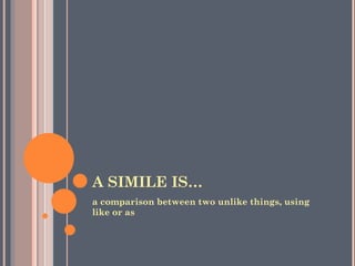 Similes and metaphors compat | PPT