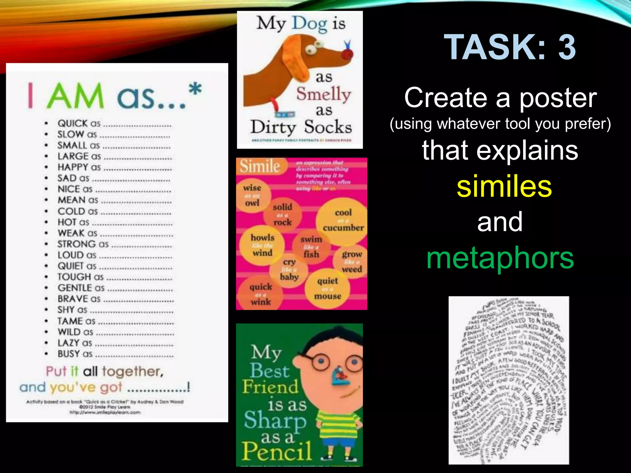 Similes and metaphors in Holes | PPT