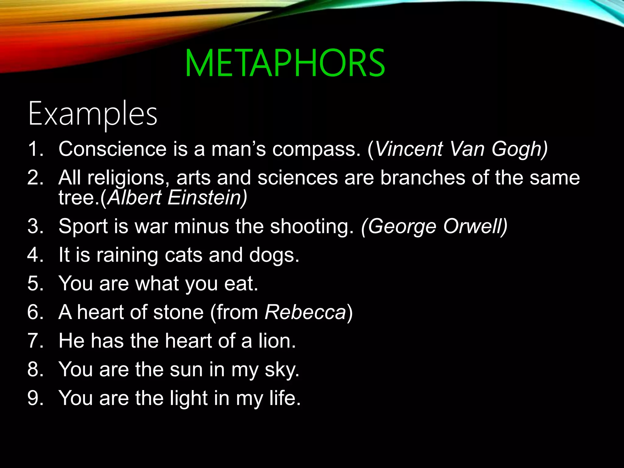 Similes and metaphors in Holes | PPT