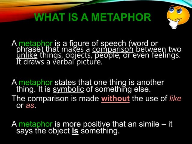 Similes and metaphors in Holes | PPT