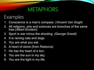 Similes and metaphors in Holes | PPT