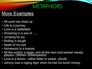 Similes and metaphors in Holes | PPT