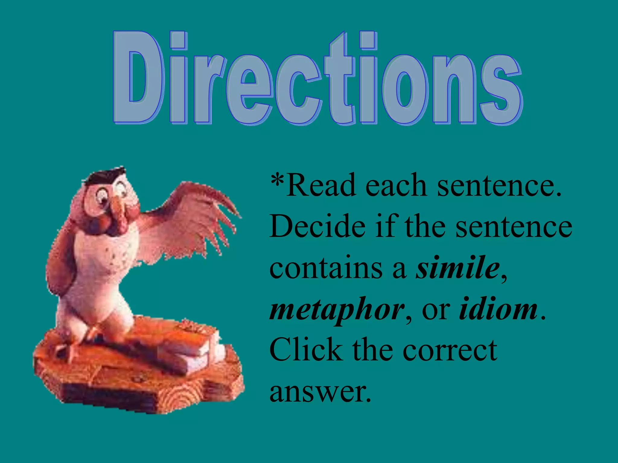 Similes,idioms and metaphors | PPTX