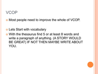 Similes,Metaphors,VCOP&Sentences | PPT