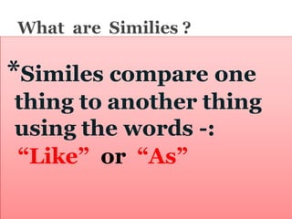 Similies | PDF
